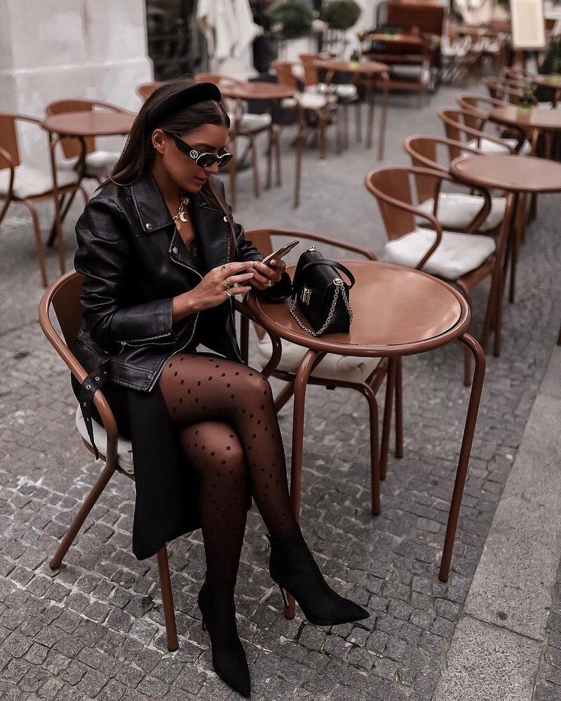 Модные женские кожаные куртки и косухи в 2023: 150 фото модных образов ...